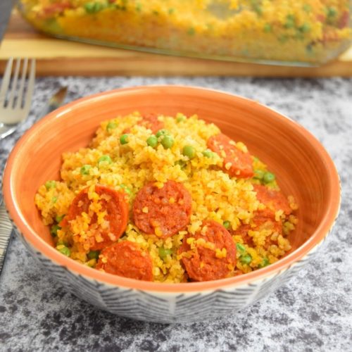 Recette Riz aux petits pois et champignons - Magazine Omnicuiseur