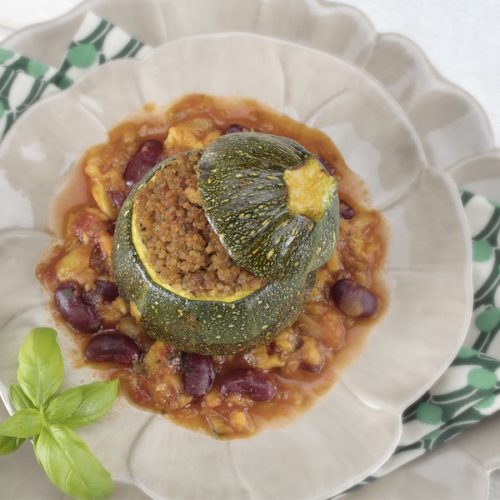 Recette Courgettes de Nice farcies - Magazine Omnicuiseur
